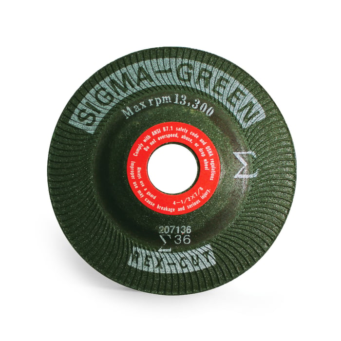 Grinding Wheel Test Results: Sigma Green & Sigma Green Max