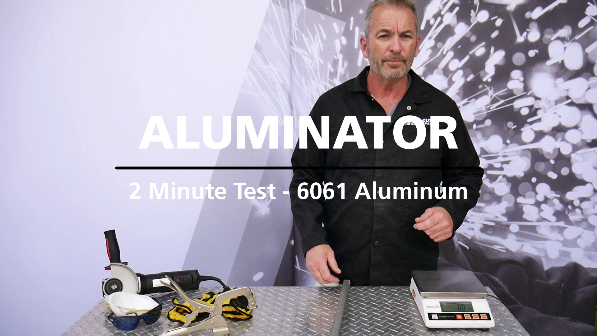 2 Minute Aluminum Grinding Test