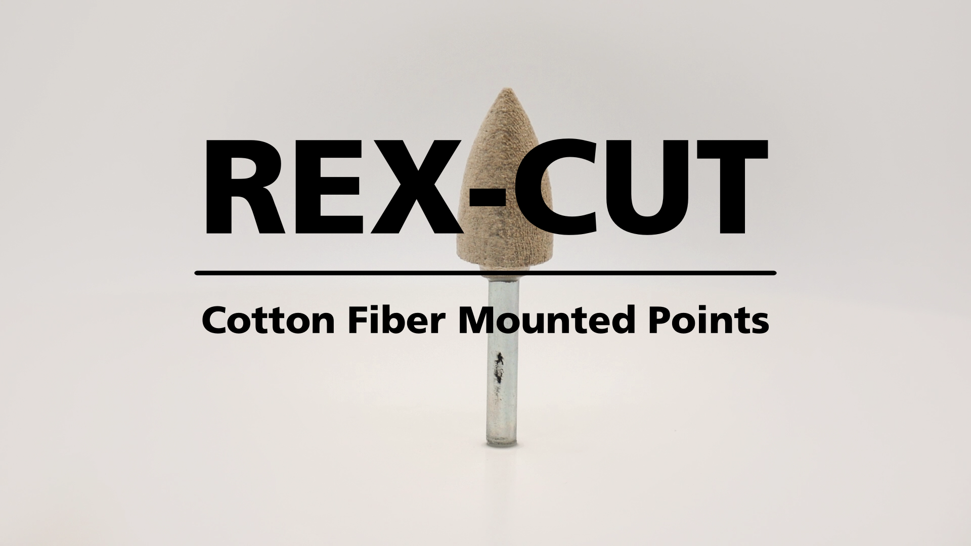 Cotton Fiber Mounted Points: Debur Without Changing Part Geometry