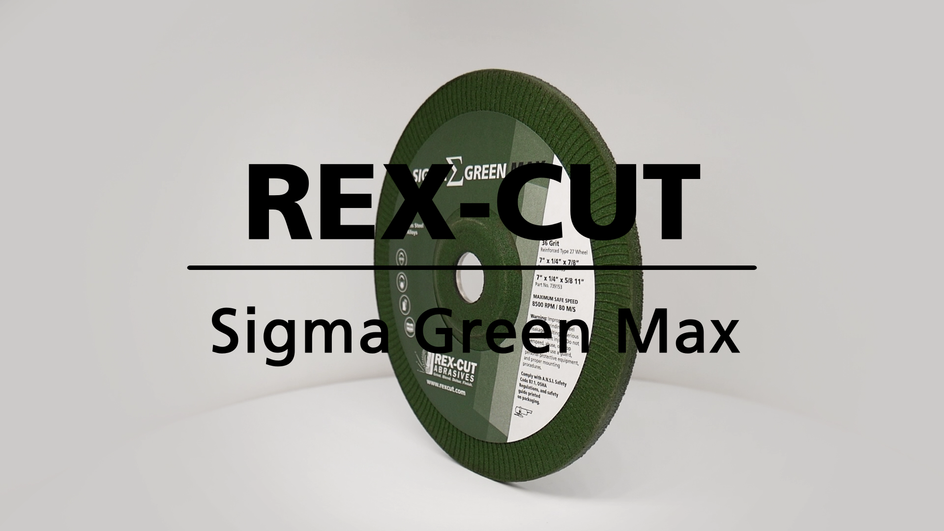 Sigma Green Max: Heavy Stock Removal on Stainless Steel, Titanium ...